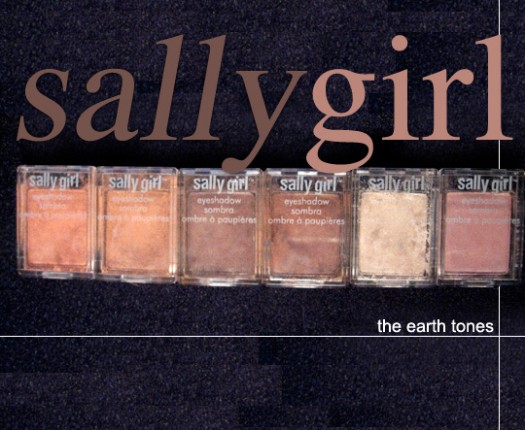 Don't Overlook the Earth Tone Sally Girl Eye Shadow Connecting Compacts ...