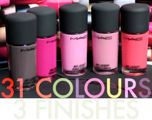 MAC Nail Lacquers: Like Baskin-Robbins, The New Permanent Line Comes in ...